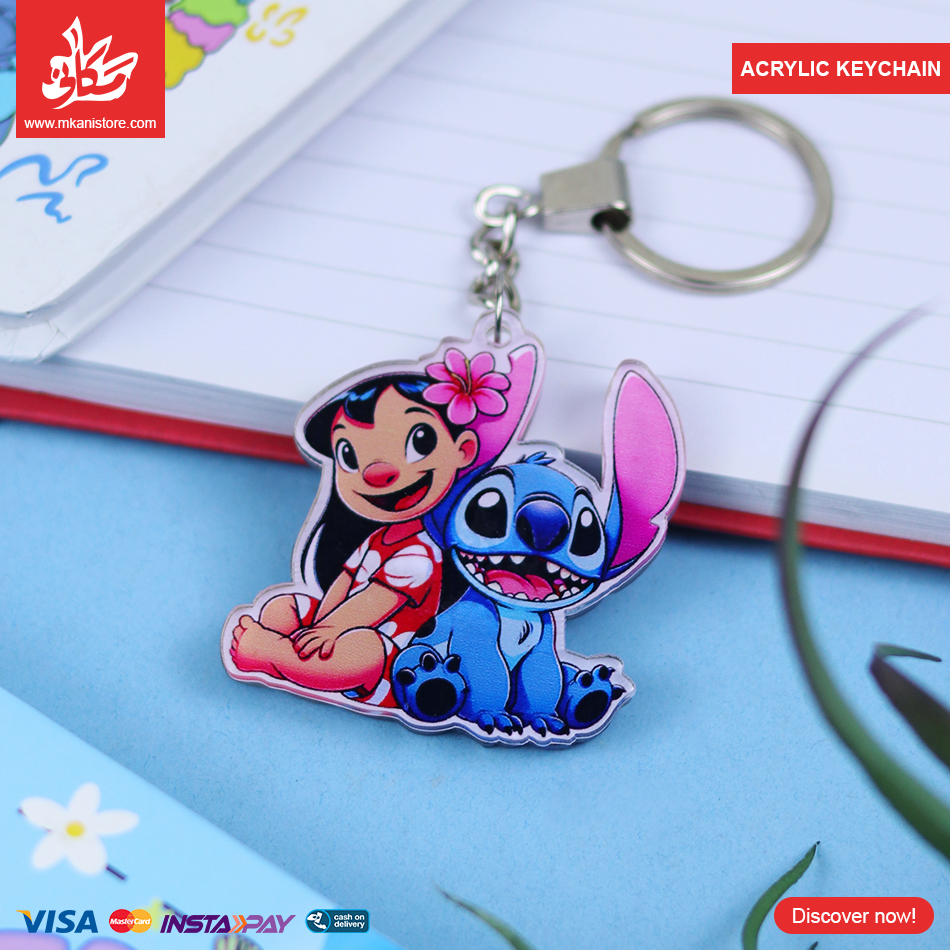 Acrylic Keychains – Lilo and Stitch – mkanistore